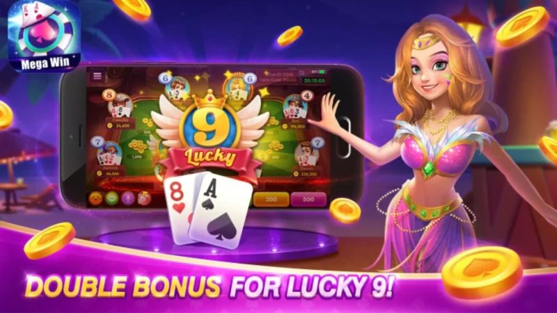 Lucky 9 game online Mega Win App Gcash 2022 free download
